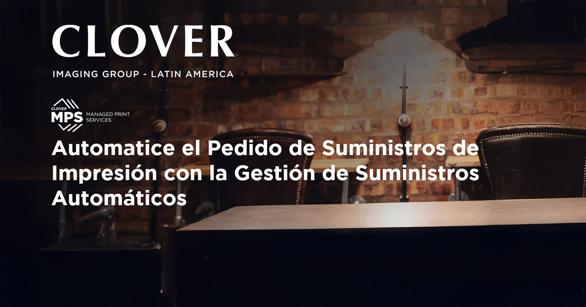 Gestión de Suministros Automáticos | cloverlatam.com